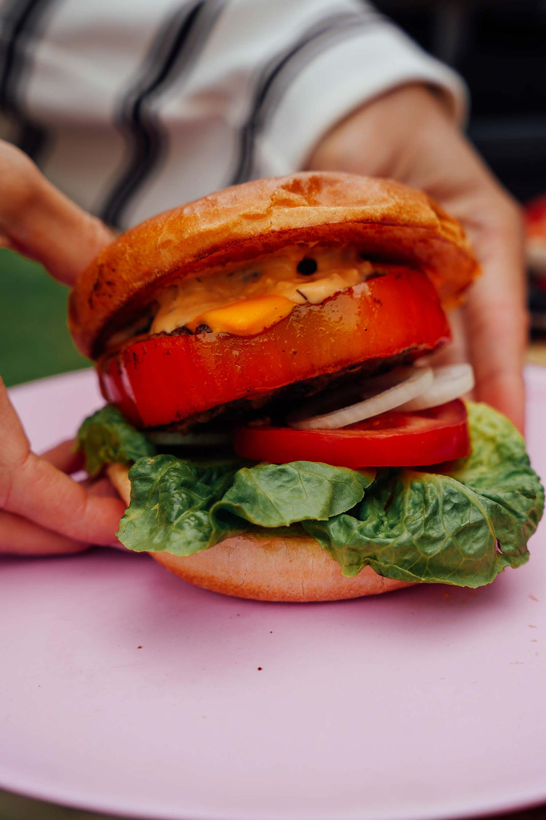Bell Pepper Burgers – Juicy & Aromatic | Creative BBQ Recipe ...